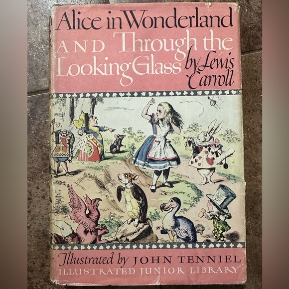 Grosset & Dunlap | Other | Vintage 946 Alice In Wonderland Through The ...
